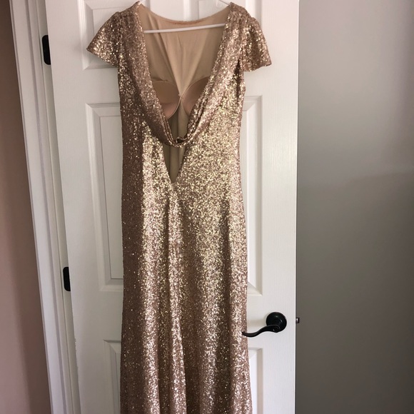 SORELLA VITA | Other | Sorella Vita 878 Gold Sequence Dress | Poshmark